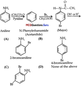 MCQ Questions for Class 12 Chemistry Chapter 13 Amines – MCQ Questions